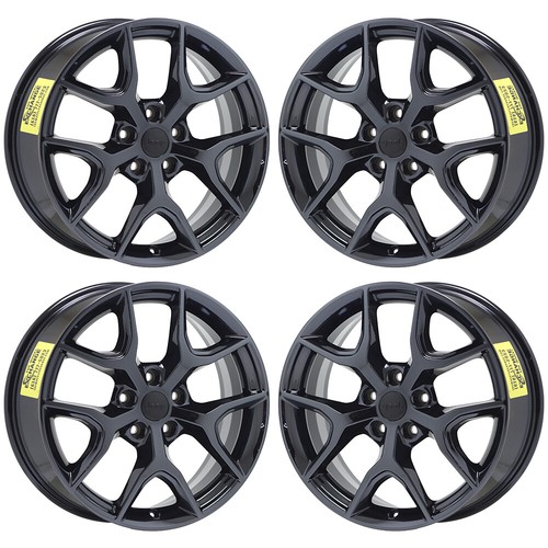 20" Chrysler Pacifica Black Chrome wheels rims Factory OEM set 9214 | eBay