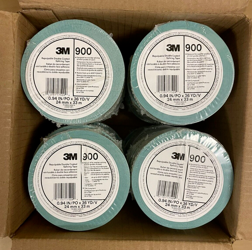 3M Repulpable Double Coated Splicing Tape 0.94"x36yds (24mm x 33m) -36 ...