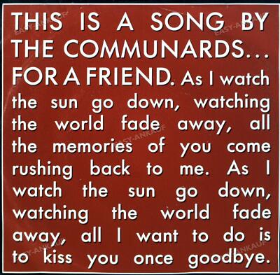 The Communards - For A Friend 7" (VG+/VG+) ' | eBay