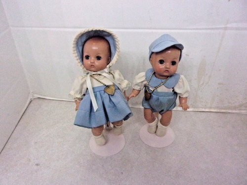 VINTAGE EFFANBEE PATSY BABYETTE COMPOSITION TWIN DOLLS ( 9" ) | eBay