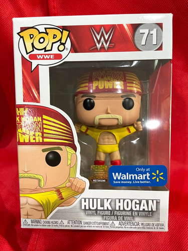 WWE HULK HOGAN PYTHON POWER #71 Funko POP! Walmart Exclusive | eBay