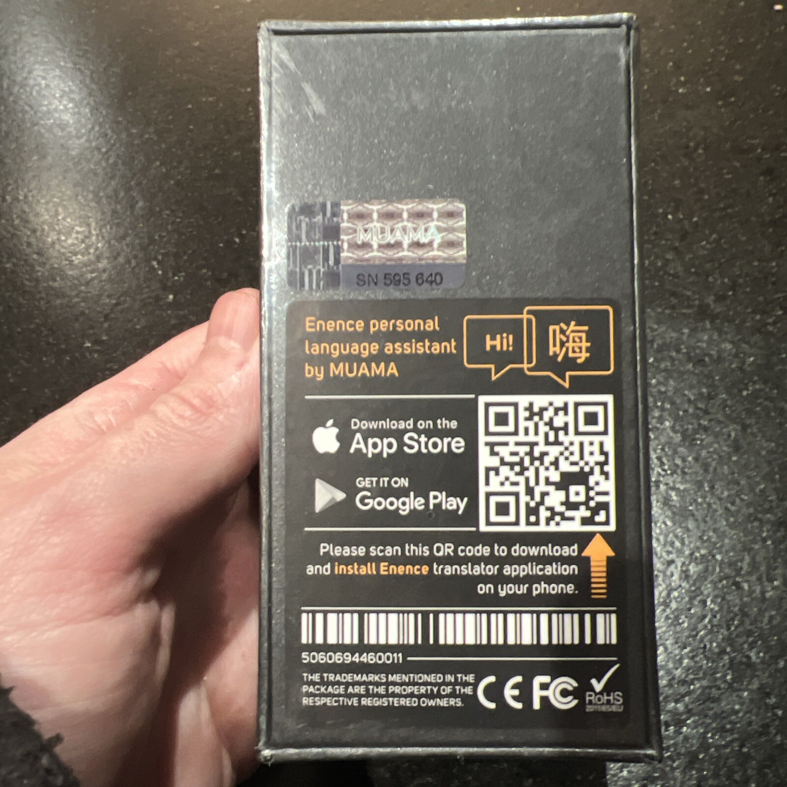 New Muama Enence Instant Two-Way Translator Portable Real-time ...