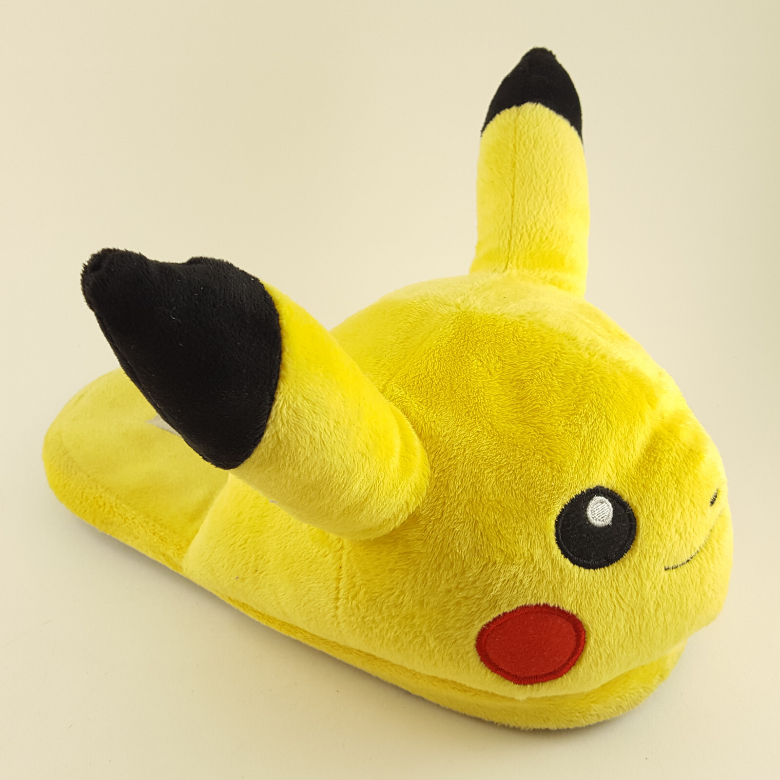 Official Pokemon Pikachu Plush Unisex Slip On Slipper… - Gem