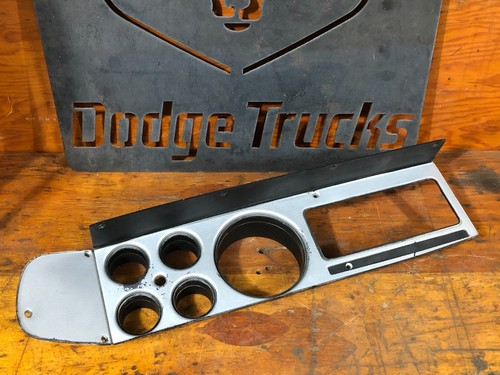 75-80 Dodge Truck Dash Gauge Cluster Bezel Trim Ramcharger Ram Lil Red ...