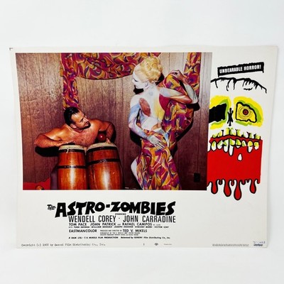 The Astro-Zombies Unbearable Horror Lobby Card No.1 | eBay