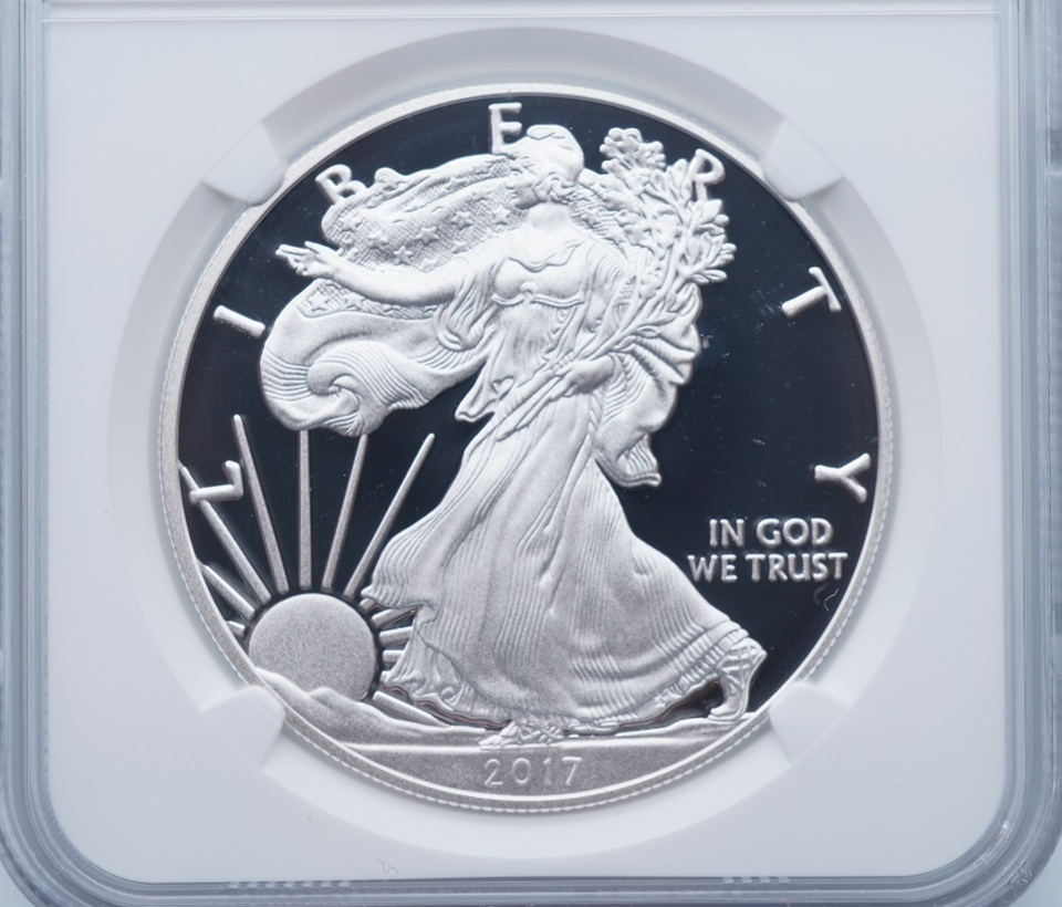 2017 W American Silver Eagle NGC PF 70 Ultra Cameo Rhett Jepson Signed ...