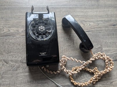 Bell System Rotary Wall Phone Made By Western Electric Model 554 A/B ...