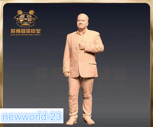 1:64 Fat Suit Man Miniatures Scene Props Figures Model For Cars ...