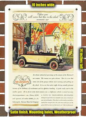 Metal Sign - 1928 Marmon 8 Roadster- 10x14 inches | eBay