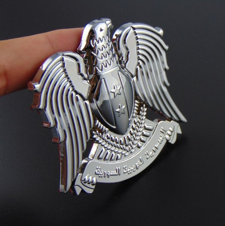3D Metal Chrome Eagle Badge Car Auto Fender Trunk Rear Emblem Decal ...