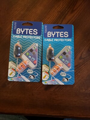 Tzumi Cord Bytes Phone Cable Protectors Duck And Clown Fish lot of 2 A3 ...