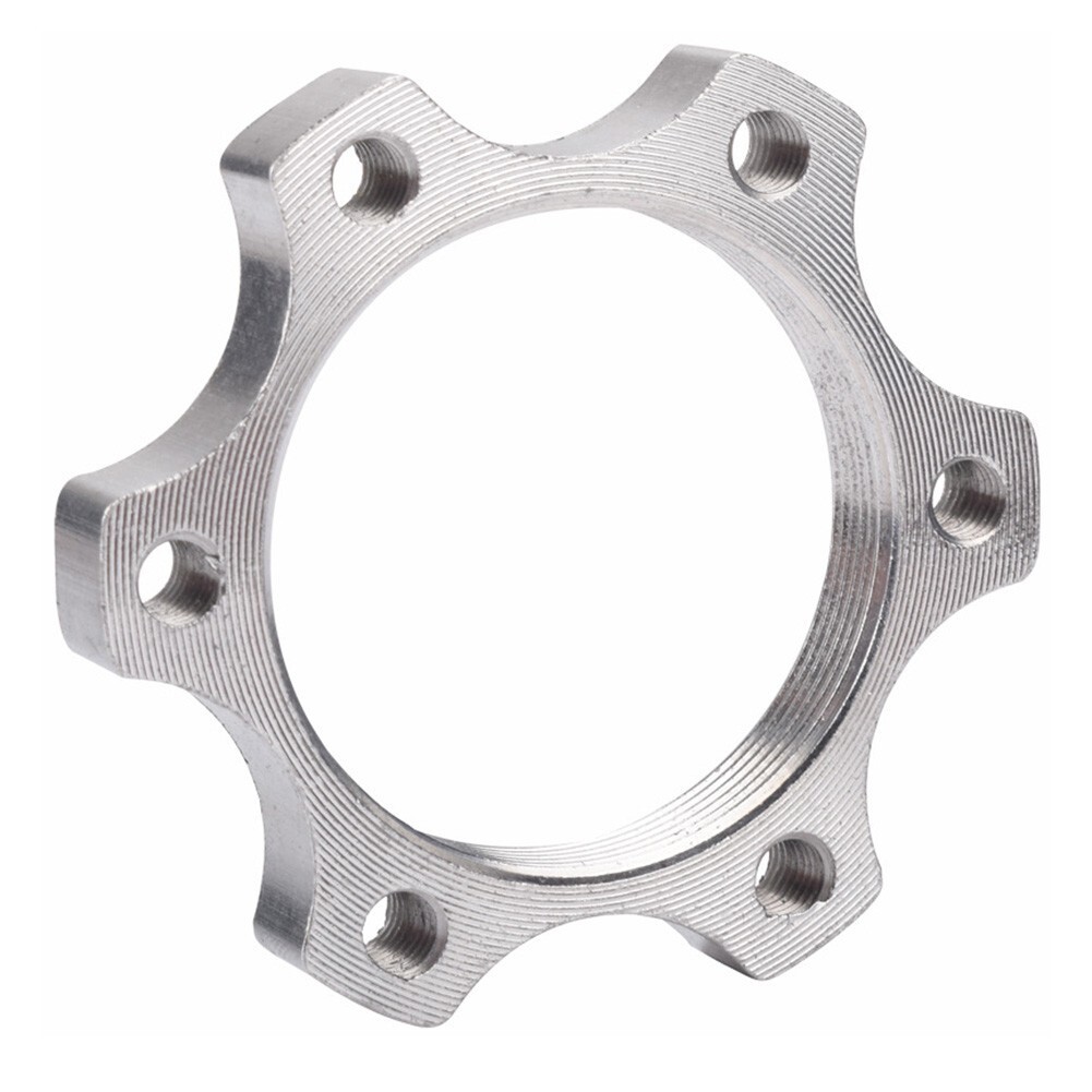 MTB Bicycle Freewheel Threaded Hubs Disk Disc Brake Rotor 6-Bolt Flange ...