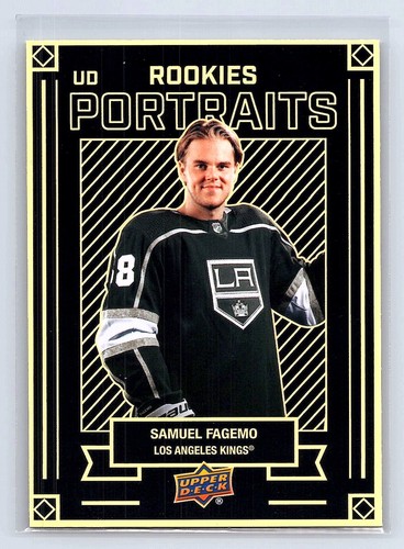 Samuel Fagemo 2022-23 Upper Deck #P-57 UD Portraits B | eBay