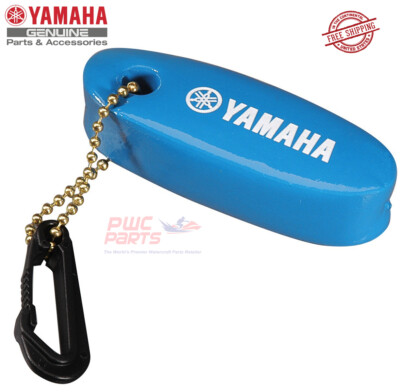 YAMAHA OEM Marine Floating Key Chain Vinyl Covered Foam w Logo MAR ...