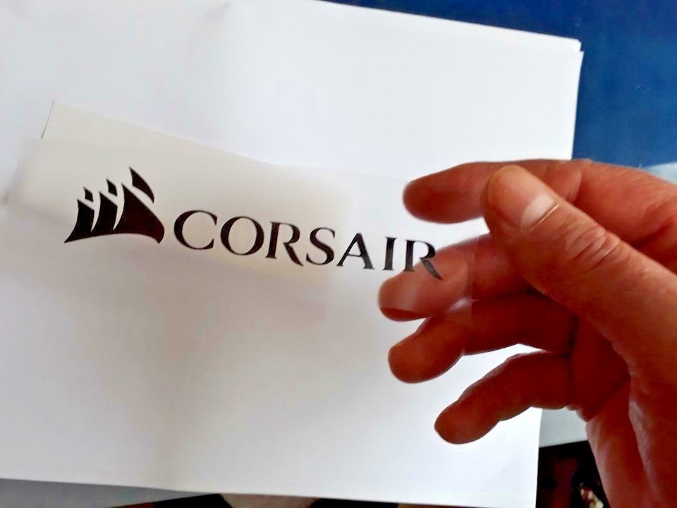 PC Case Vinyl Stickers ASUS CORSAIR GEFORCE. | eBay