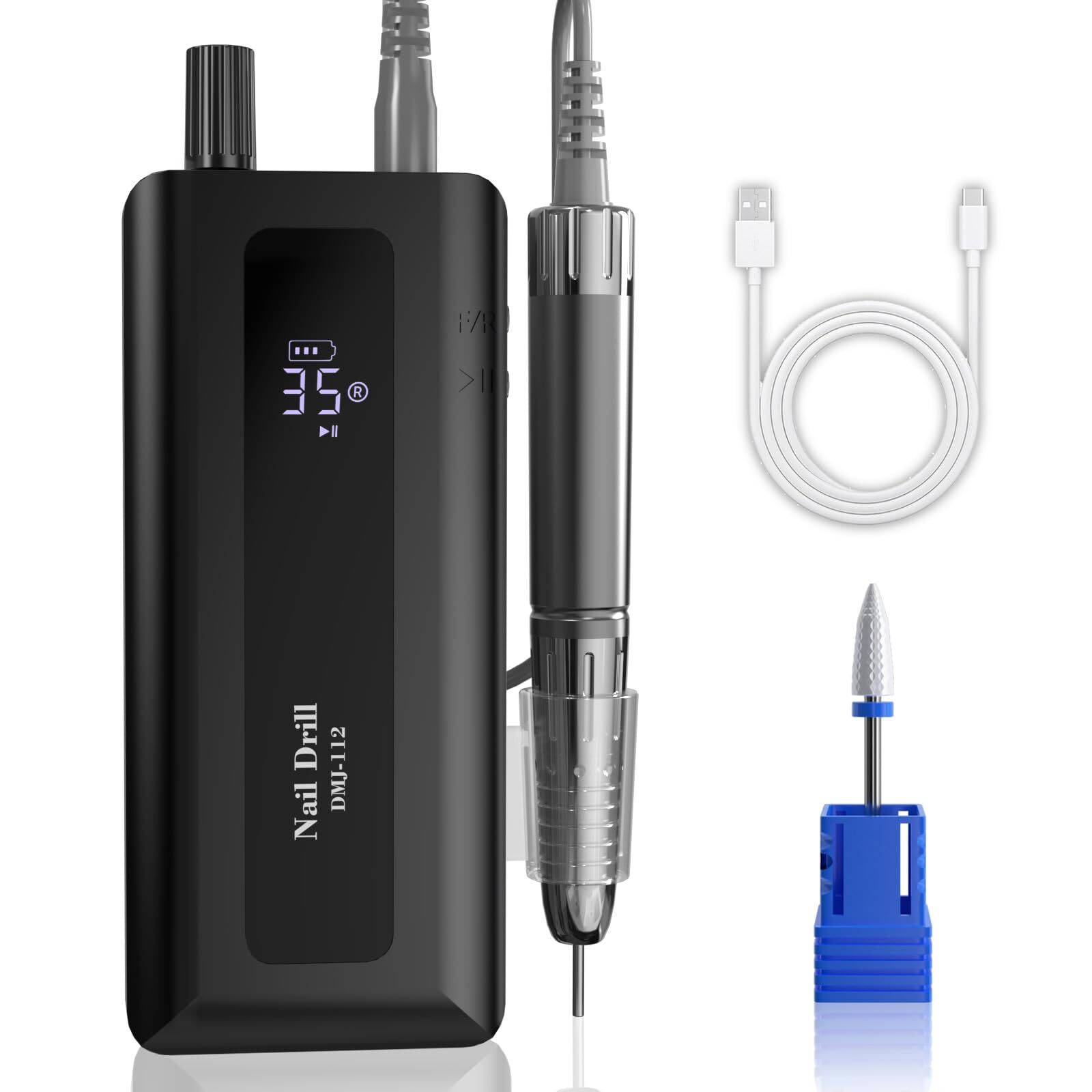 Nailab Electric Nail Drill Professional, 35000RPM Brushless Nail Drill Machin... | eBay