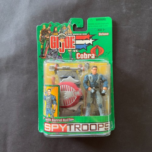 2003 GI JOE vs COBRA SPY TROOPS BARREL ROLL v1 DELUXE FIGURE w/ AIR ...