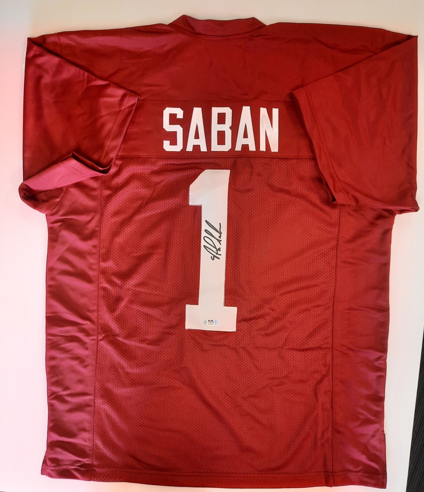 Nick Saban | Autographed Football Memorabilia & NCAA Merchandise