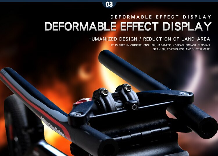 Foldable Bicycle Cycling Handlebars Alloy MTB Road Bike Folding Bike ...