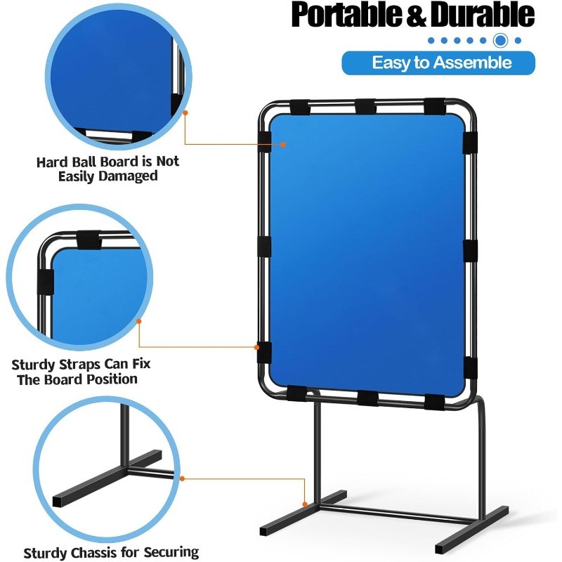 Baseball Strike Zone Target for Plastic Balls, Pitching Training Strike ...