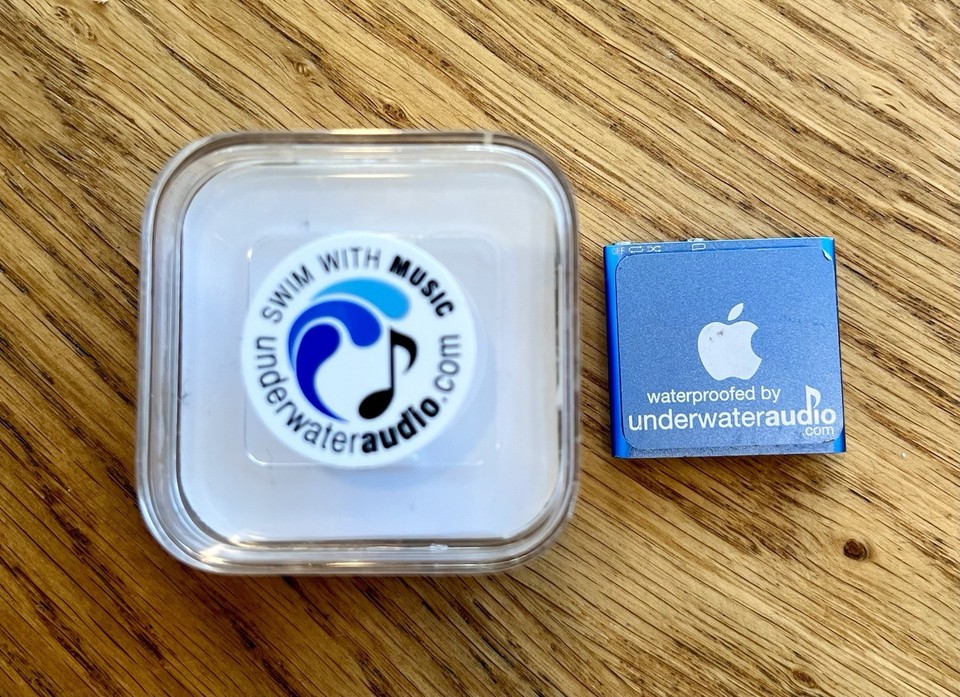Apple iPod Shuffle MP3 Player- Model A1373. Waterproof. 2GB. Blue ...