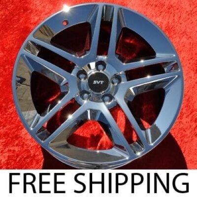 Set of 4 Chrome 19" Ford Mustang GT500 OEM Factory Wheels Rims 3814 | eBay