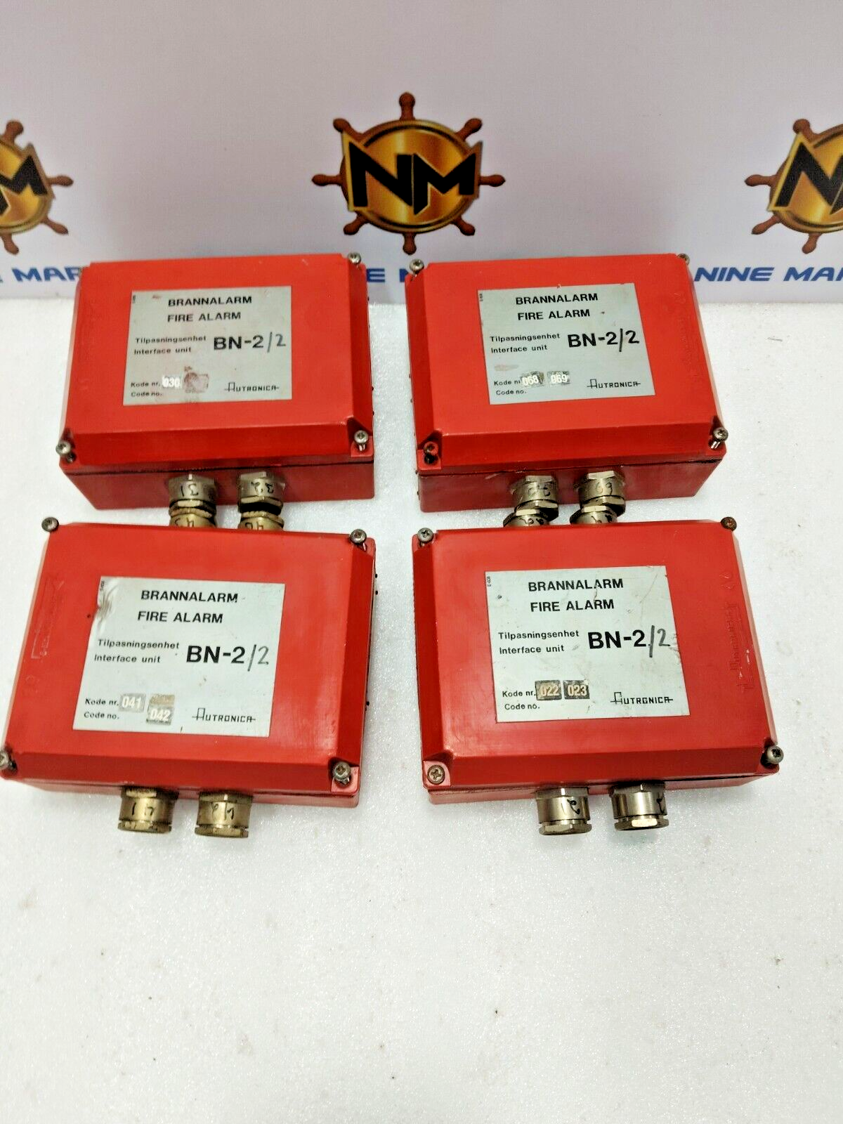 AUTRONICA FIRE ALARM JUNCTION BOX BN-2/2 LOT OF 4 PCS | eBay UK