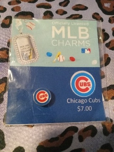 Officially Licensed MLB CHARM CHICAGO CUBS *NEW IN PACKAGE * | eBay