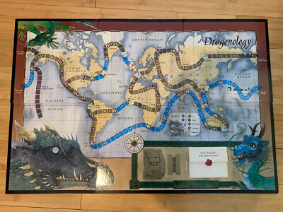Dragonology The Game Replacement Game Board | eBay