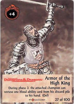 Spellfire CCG Armor of the High King - Birthright 27/100 | eBay