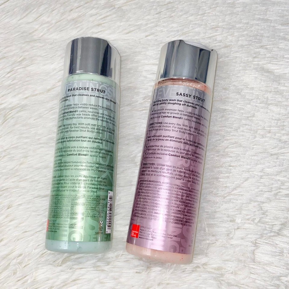 European Wax Center EWC Clarify + Renew Body Wash Bundle Sassy ...