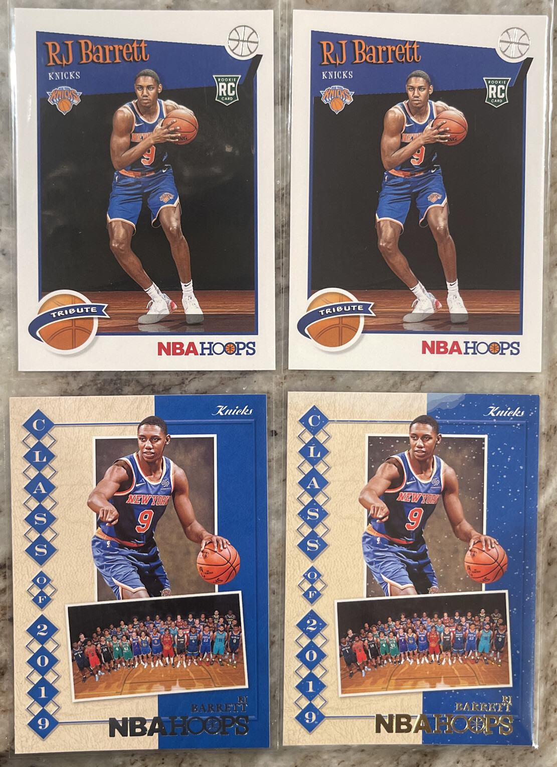 RJ Barret Rookie Cards (4, All Near Mint Or Better Condition) | eBay