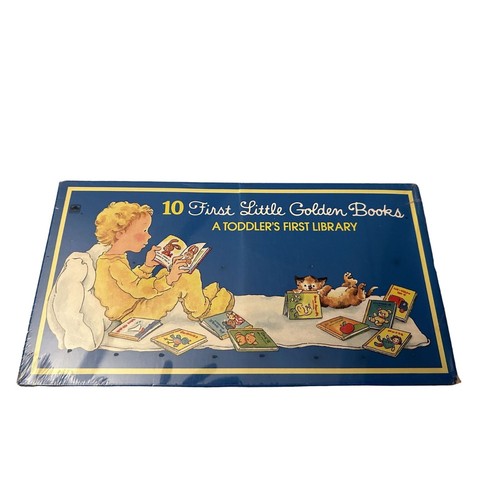Vintage 10 First Little Golden Books Toddler's First Library (1981 ...