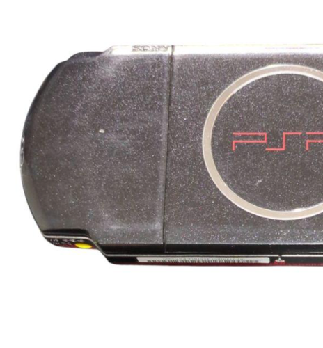 Sony Playstation PSP-3000 Limited Edition black red console only used ...