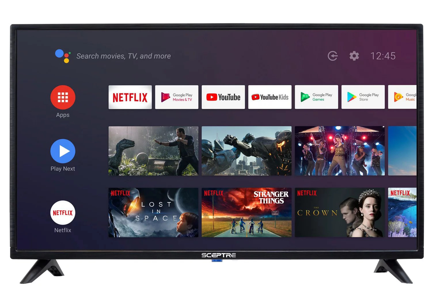 Sceptre 32" Class HD (720P) Android Smart LED TV with Google Assistant