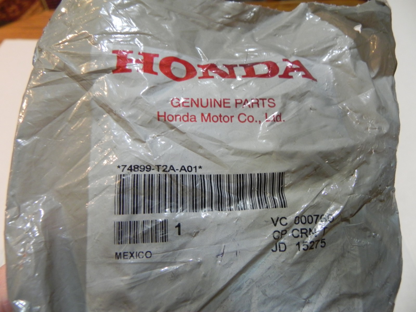 Genuine Honda, Damper, Trunk Dynamic - Part# (74899-T2A-A01) | eBay