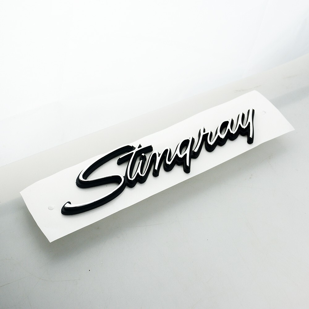 1X Fits 1969 -1973 C3 Corvette Singary Fender Emblems Badge New Chrome ...