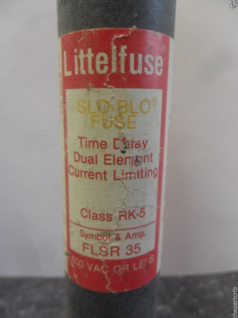 Nice Lot Littelfuse FLSR 35 Amp Fuses FRS-R-35 Class RK5 600 Vac 300V ...