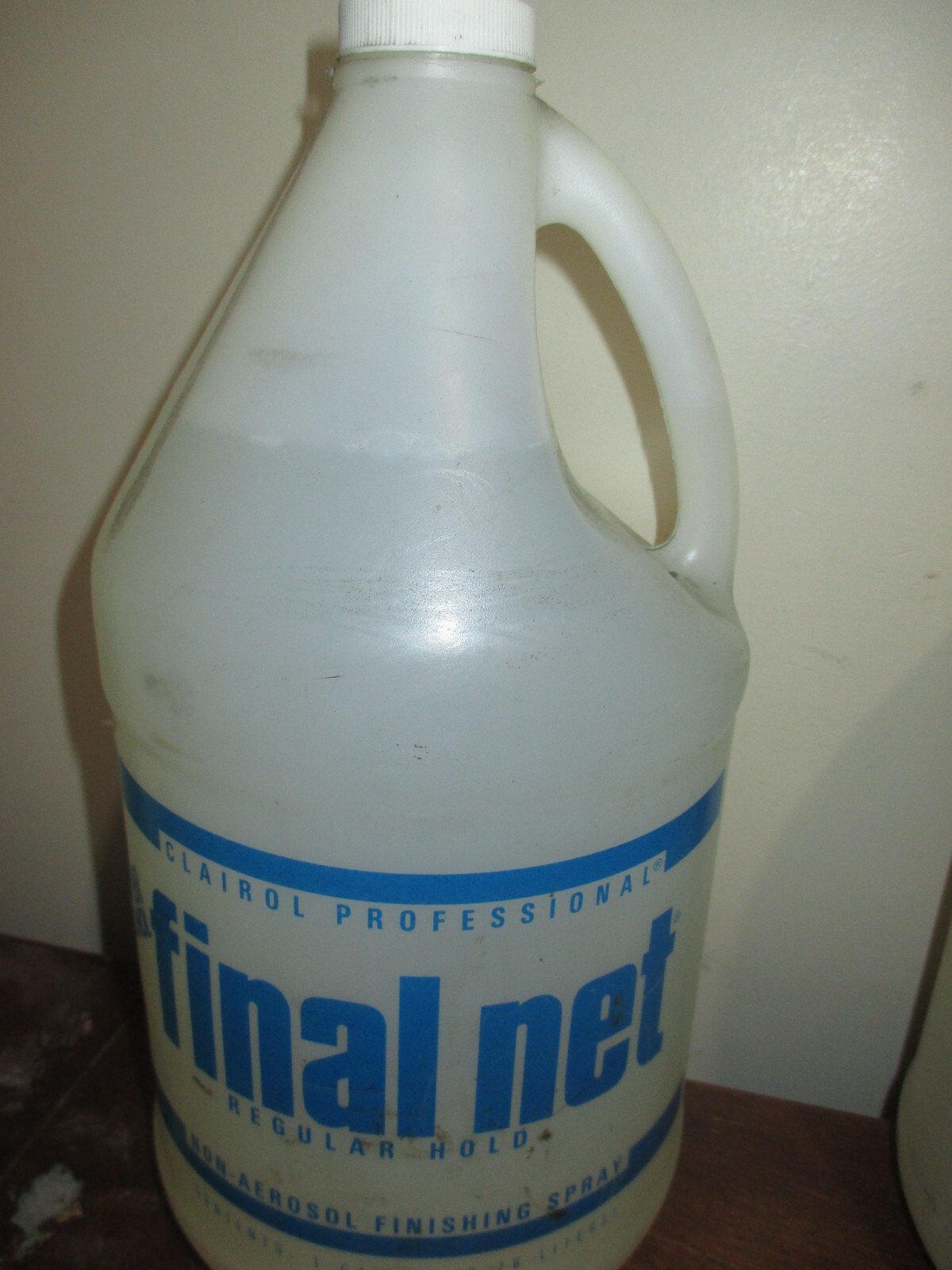 OLD STOCK!! Final Net REGULAR HOLD Non-Aerosol Finishing Spray 1 Gallon ...