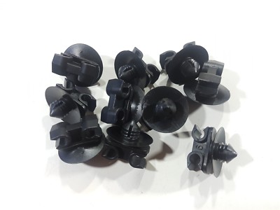 10 X GENUINE FORD BRAKE PIPE CLIPS OE ESCORT FOCUS FIESTA ABS CABLE KIT ...