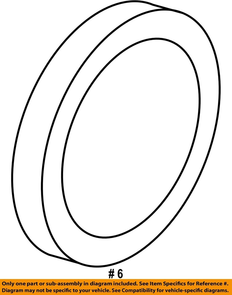 GM OEM Spare Tire Carrier-Case Retainer Ring 15040331 | eBay