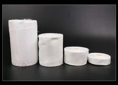30 Yards （L）Fiberglass Winding tape Cloth Mesh White Woven Roving Glass ...