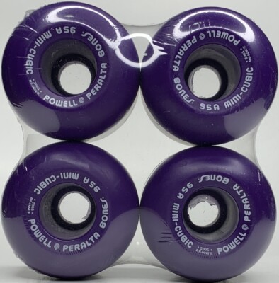 Powell Peralta Mini-Cubic Skateboard Longboard Wheels 64MM 95a Purple ...