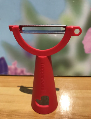 Tupperware - Vegetable Peeler - Heart Red-very easy, useful and stylish ...