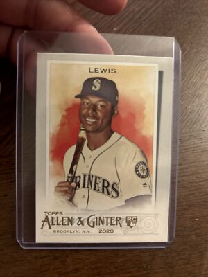 2020 Topps Allen & Ginter #159 Kyle Lewis rookie RC card Mariners (be1 ...