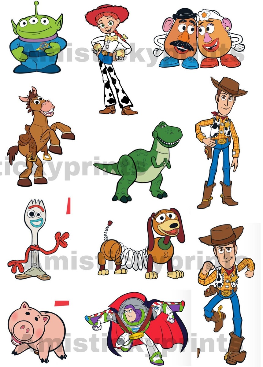 Printable Toy Story Stickers