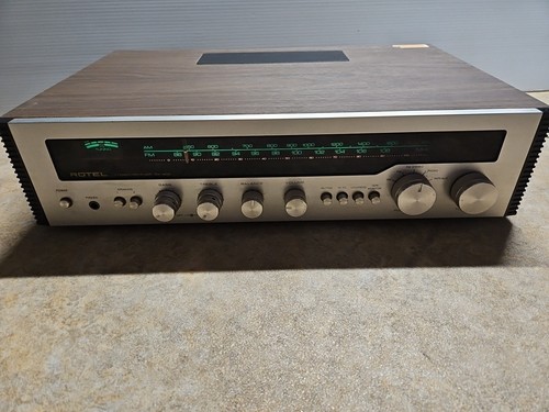 ROTEL RX-402 AM/FM Stereo Receiver Walnut Case Vintage Great Condition ...