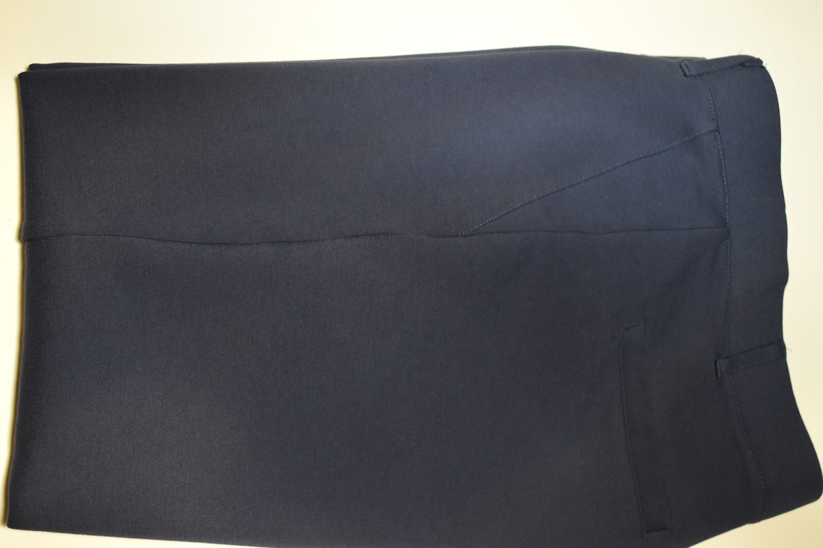 Betabrand Navy capri dress pant yoga pant Sz M | eBay