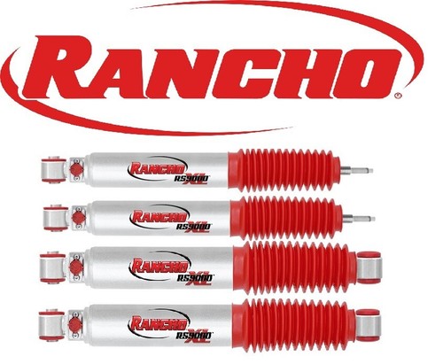 Rancho RS9000XL Adjustable Shock Set For 97-06 Jeep TJ Wrangler with 3. ...
