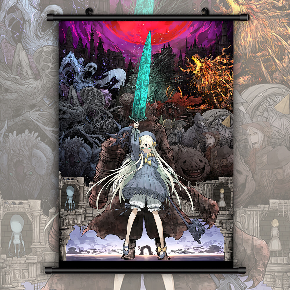 FGO Fate Grand Order Foreigner Abigail HD Canvas Wall Poster Scroll ...